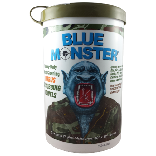 Blue Monster Scrubbing Towels