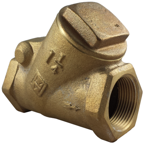 1-1/2" Swing Check Valve Y-Pattern 125 PSI
