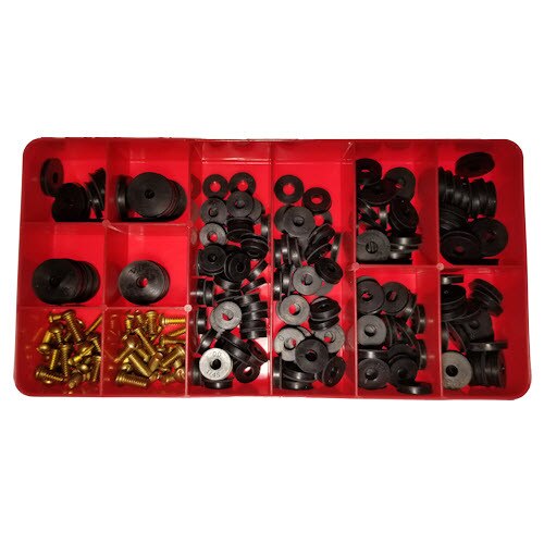 Flat Faucet Washer Assortment Kit