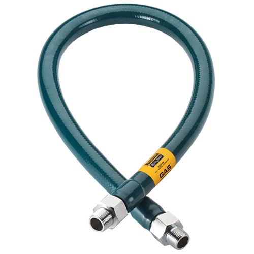 Commercial Complete movable Gas Connector Kit with 3/4in x 48in long Hose