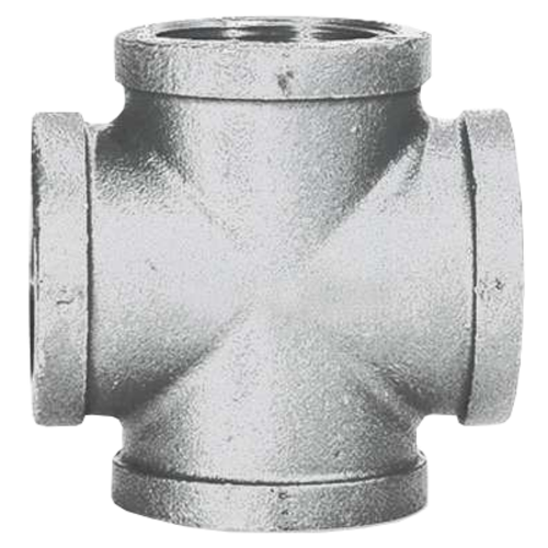 1/2" Galvanized Cross SCH 40