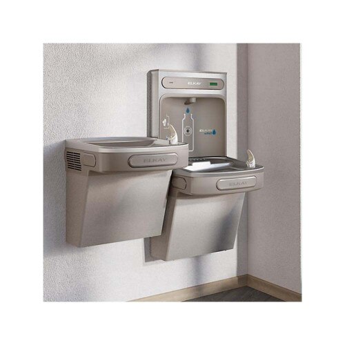 ELKAY EZH2OLZSTL8WSLK Bottle Filling Station Bi-Level Cooler