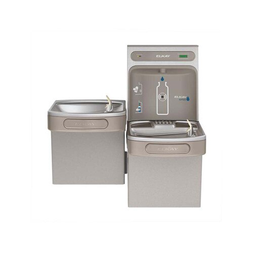 ELKAY EZH2OLZSTL8WSLK Bottle Filling Station Bi-Level Cooler