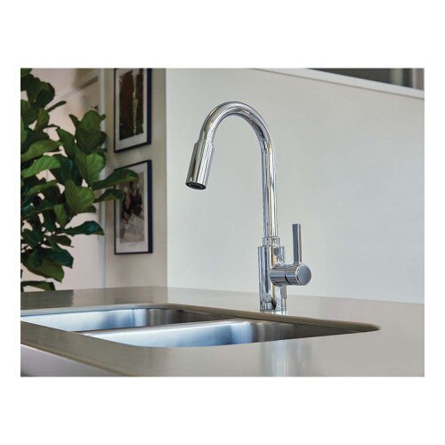 MOEN Genta LX 7882 High Pulldown Kitchen Sink Faucet 1.5 GPM
