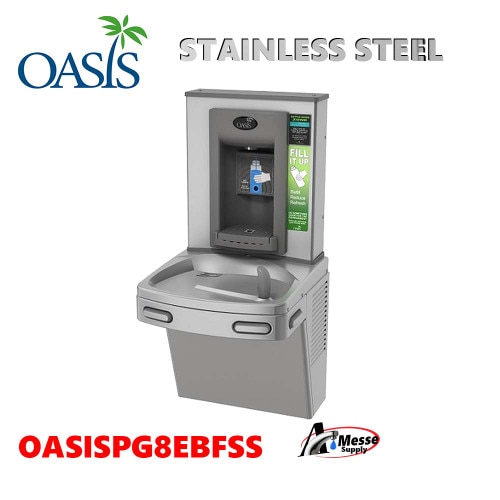 OASIS PG8EBFSS Bottle Filler Water Cooler Station Stainless