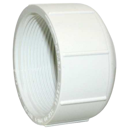 1-1/2" PVC SCH 40 Cap, Threaded