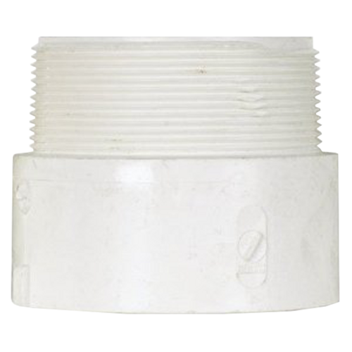 4" PVC DWV Male Adapter